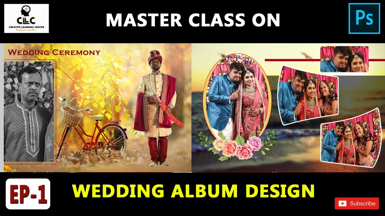 Wedding Album Design | [HINDI] | EP - 1 | Album Design Tutorial ...