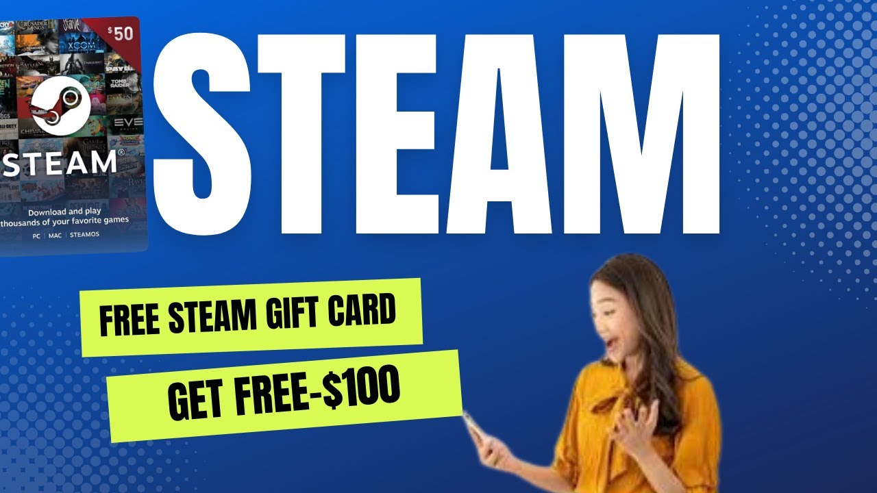 Free New Steam Gift Card Codes Get-$100 - YouTube