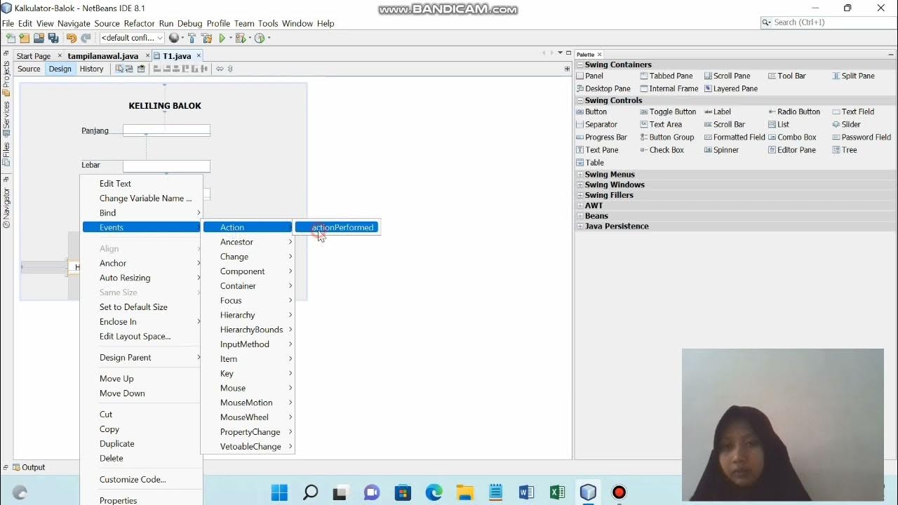 Rumus Penghitung Balok Sederhana dengan Java Netbeans!!! - YouTube