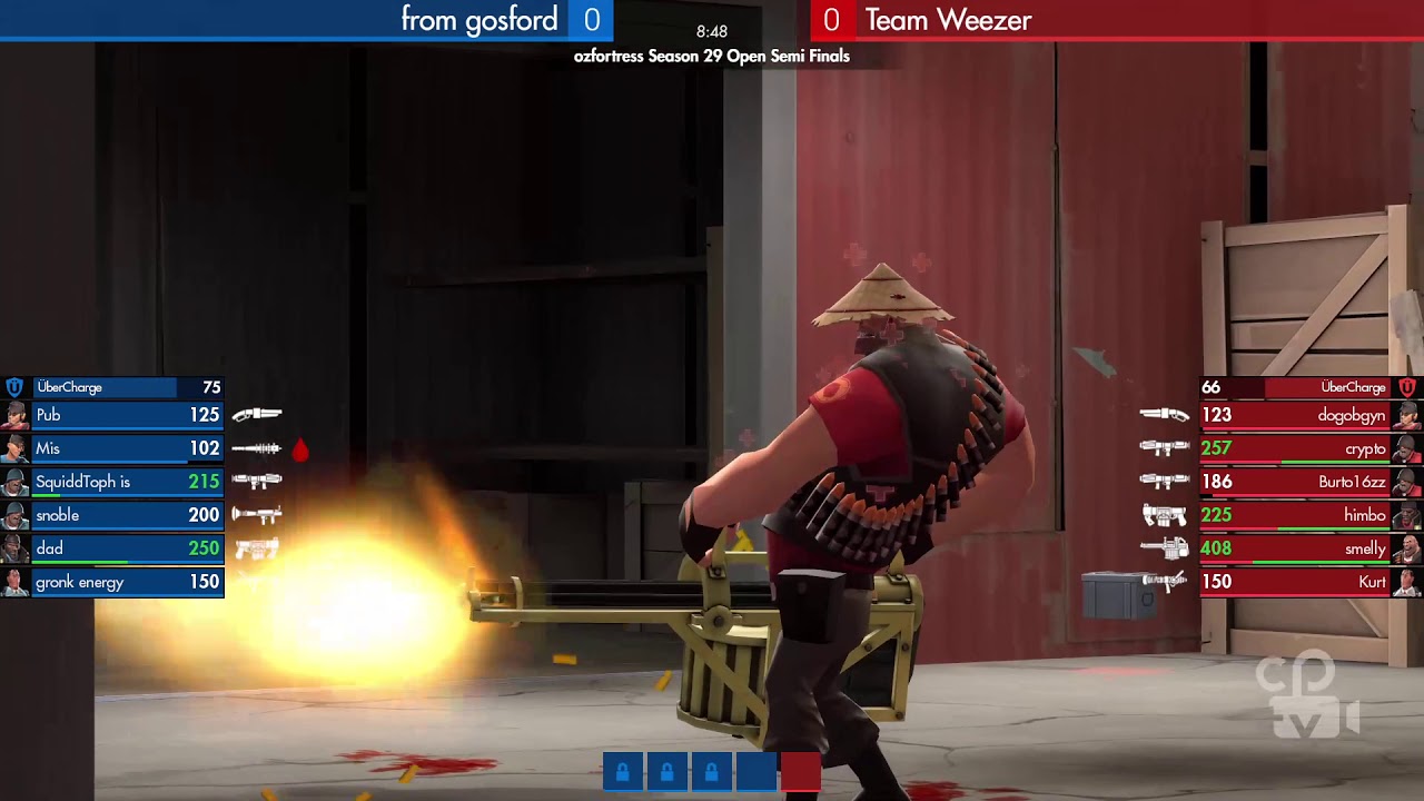 [TF2] from gosford vs. Team Weezer - ozfortress Season 29 Open Semi ...