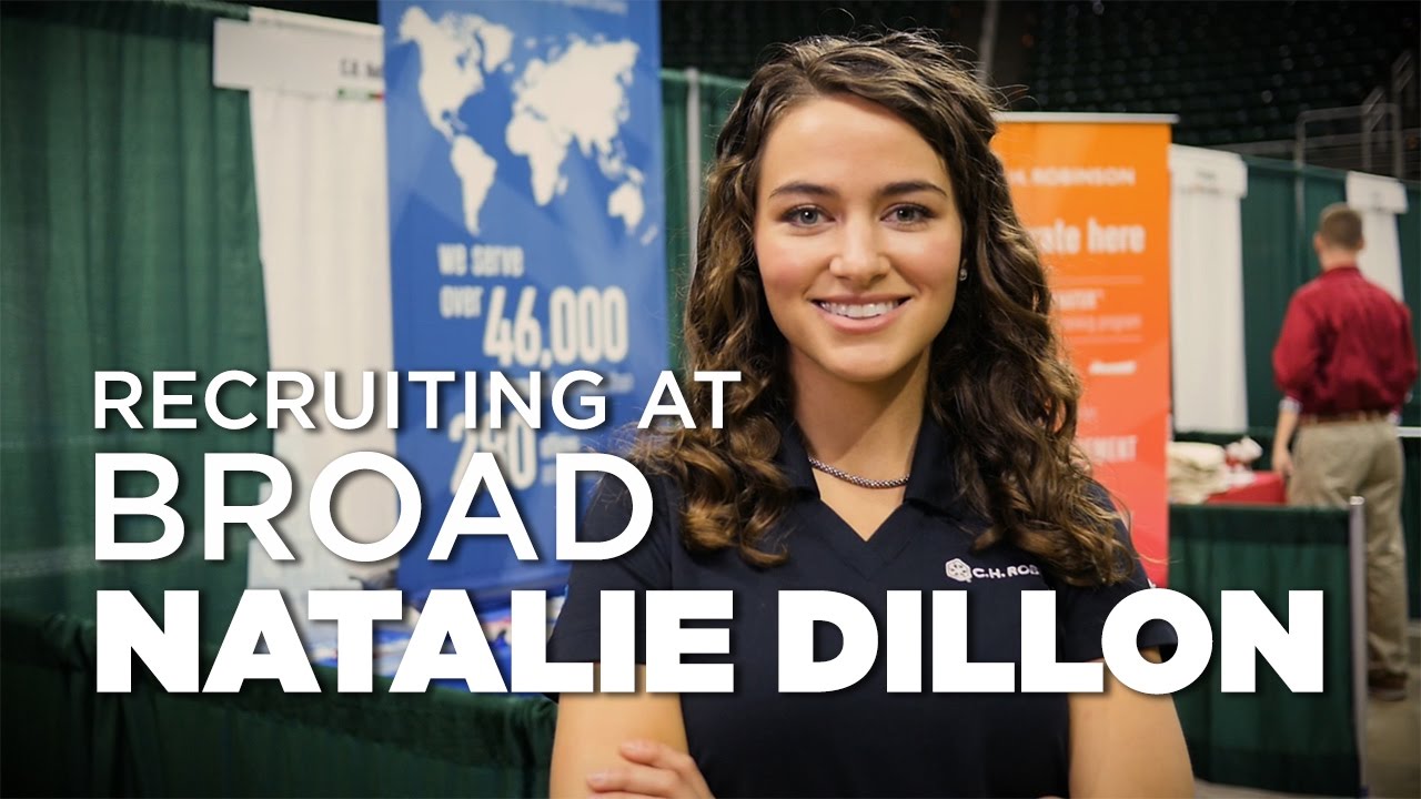 Recruiting at Broad with Natalie Dillon - C.H. Robinson - YouTube