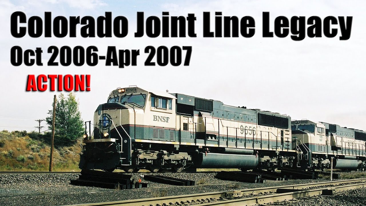 Colorado Joint Line Legacy Oct 2006-Apr 2007, BNSF B40-8W C41-8W ...