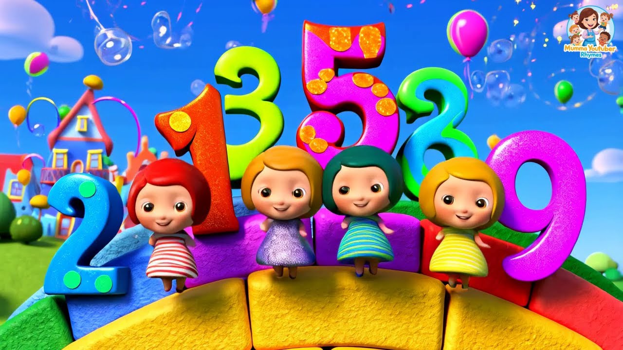 Find the Hidden Numbers! | Hidden Counting Rhyme for Kids | Fun ...