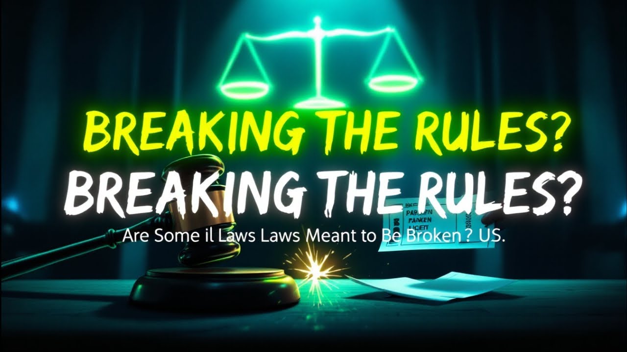 Episode 158: Are Some Laws Meant to Be Broken? 🤔 - YouTube