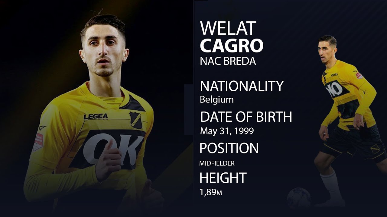 Welat Cagro NAC Breda CM Highlights - YouTube