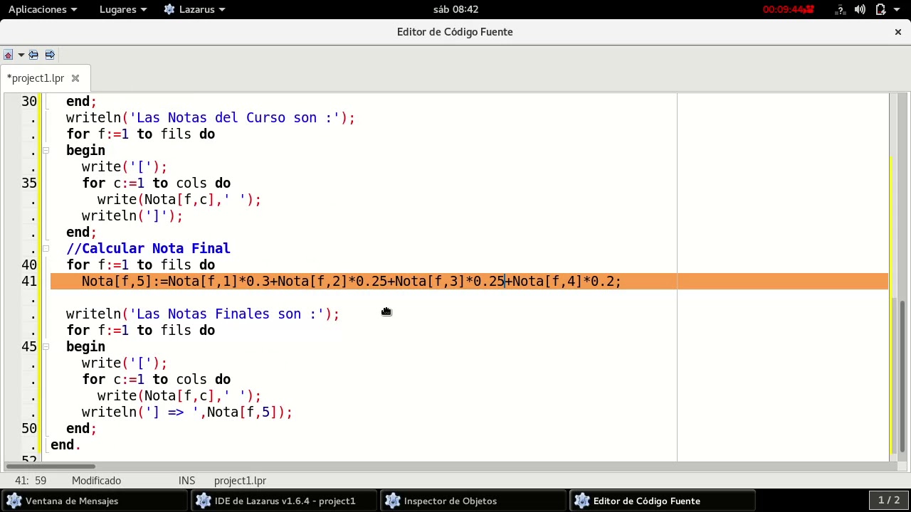 (Pascal) Arreglo de Dos Dimensiones - Notas del Curso - YouTube