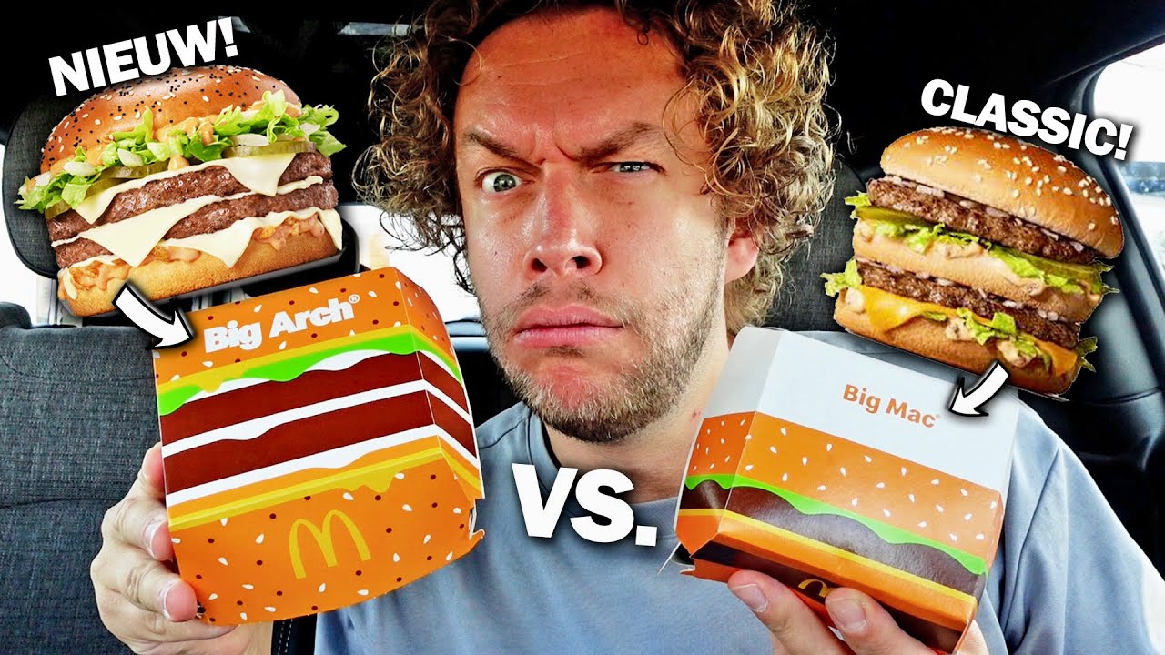 Eerste review van de BIG ARCH in Nederland! Beter dan Big Mac en Big ...