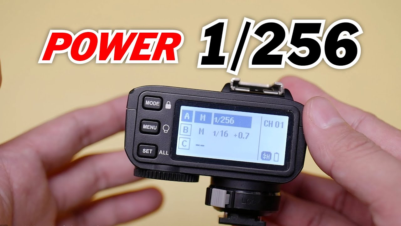 Cara Agar Trigger Godox X2T Bisa Atur Power Sampai 1/256 - YouTube