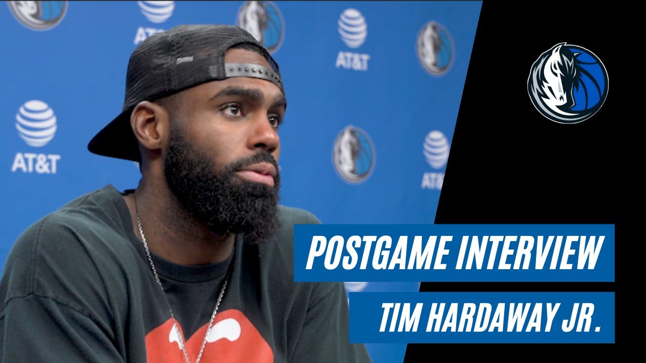 Mavs PostGame Interview: Tim Hardaway Jr. (05/06/21) - YouTube