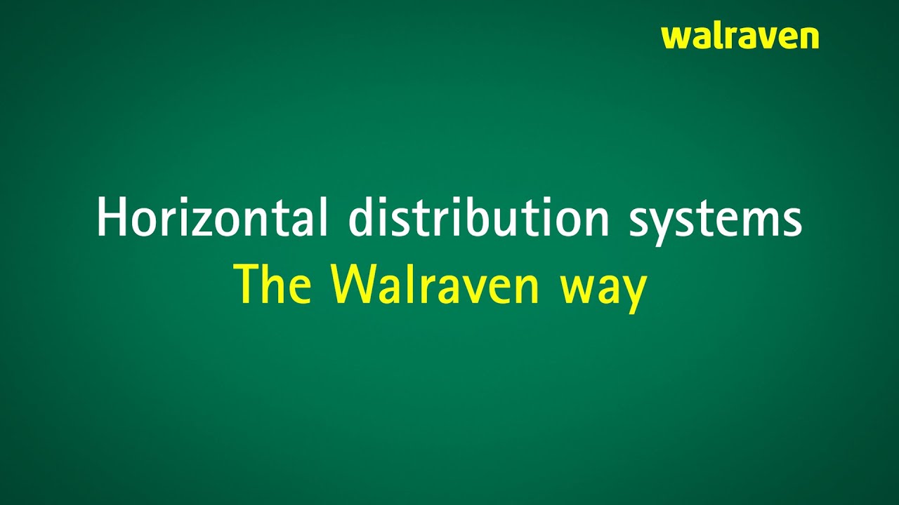 Digitally designed horizontal distribution system - YouTube