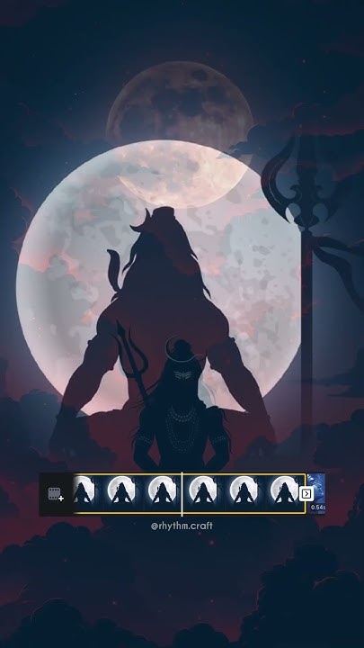 MAHADEV REEL TEMPLATE & TUTORIAL | SHIV | VN TEMPLATE & CODE | VN VIDEO ...