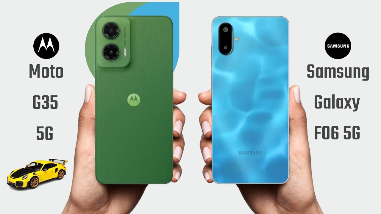 Moto G35 5G vs Samsung Galaxy F06 5G - YouTube