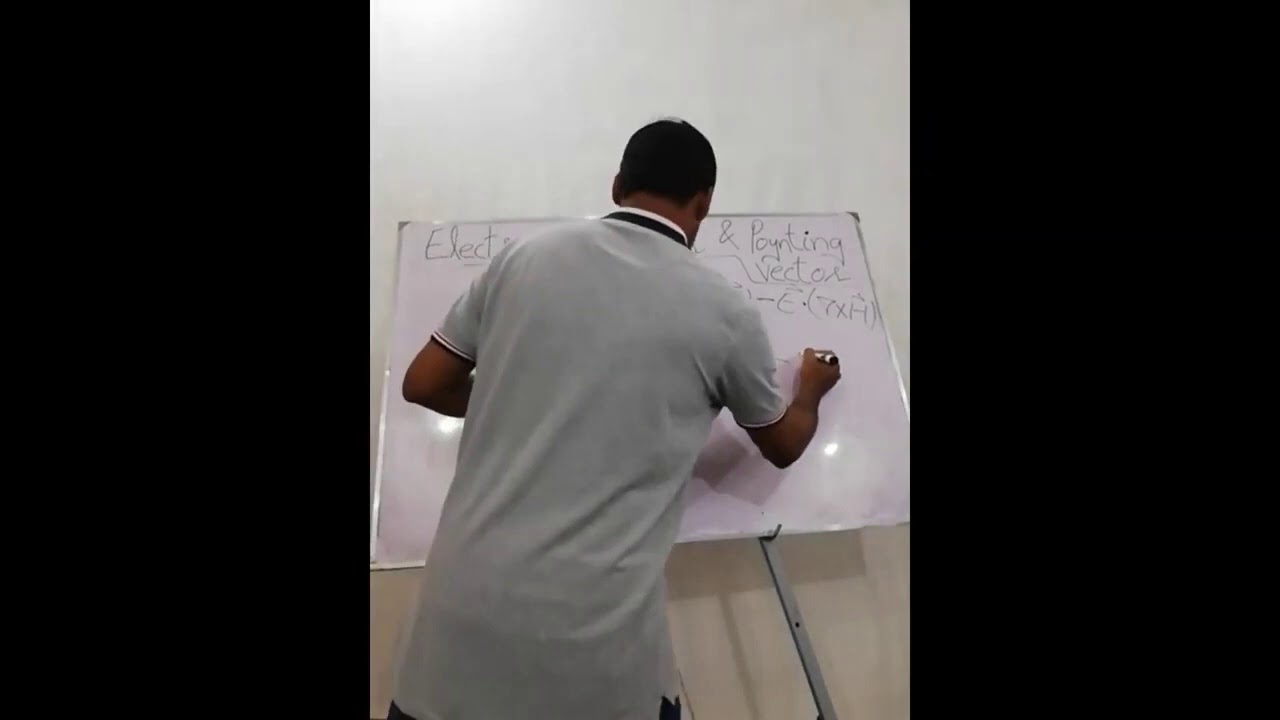 poynting vector |DR SAYED AFTAB NAQVI|COMSATS SAHIWAL - YouTube