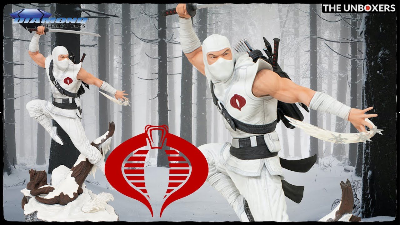 G.I. JOE Storm Shadow Gallery Statue by Diamond Select - YouTube