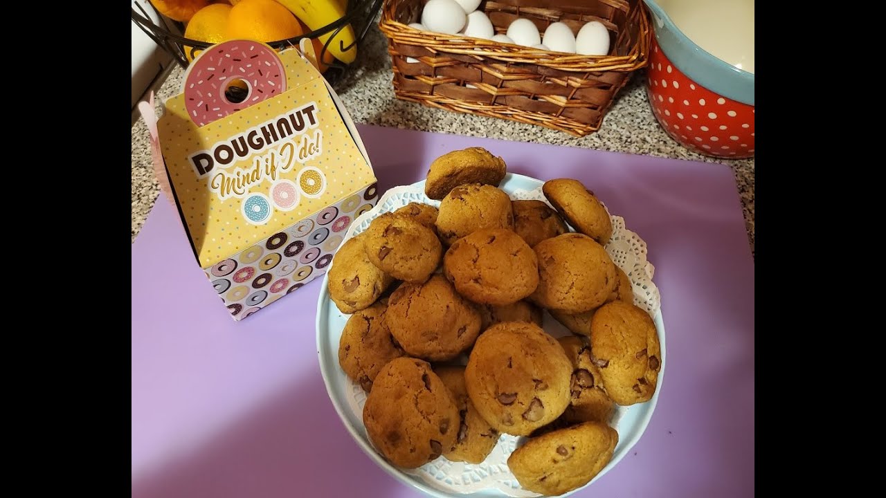 Galletas Con Chispitas de Chocolate - YouTube