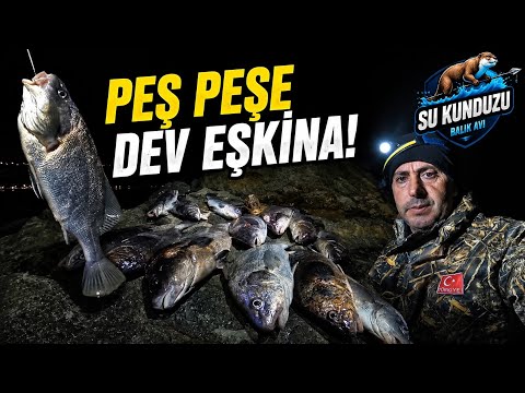 GECE KAYALIKTA BORU KURDUYLA EŞKİNA MÜCADELESİ! DİBE BASAN DEVLER ⚡