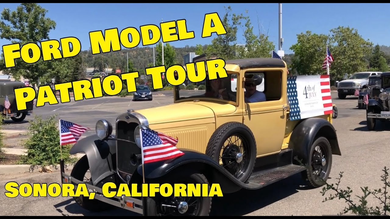 Antique Model A Ford car club stands up for Liberty and puts on their ...