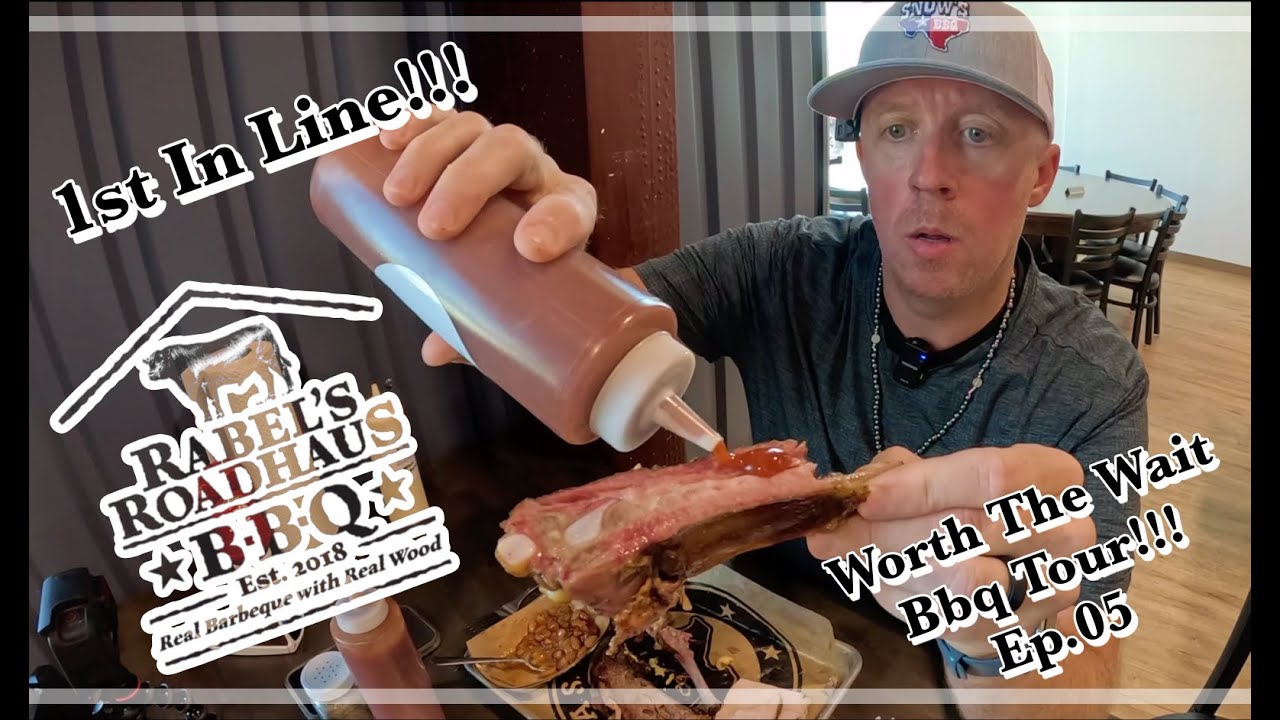 Ep.05 : 1st In Line At Rabel's Roadhaus Bbq!!! Worth The Wait Bbq Tour ...
