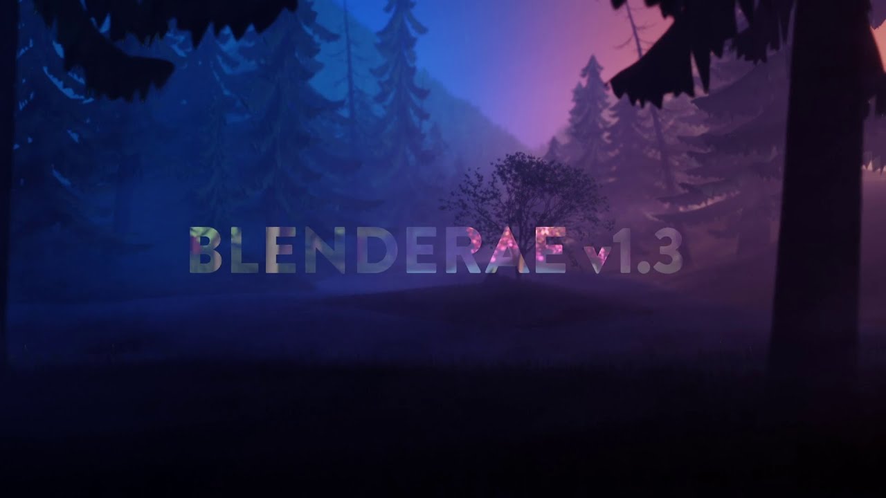 BlenderAe v1.3.0 Tutorial - YouTube