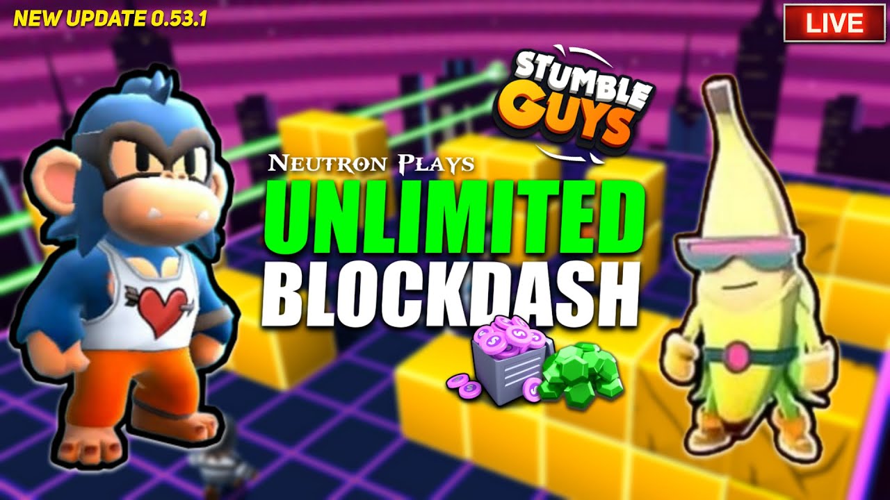 Monkey Vs Banana Skin War - Let's Play Customs | Unlimited BlockDash ...