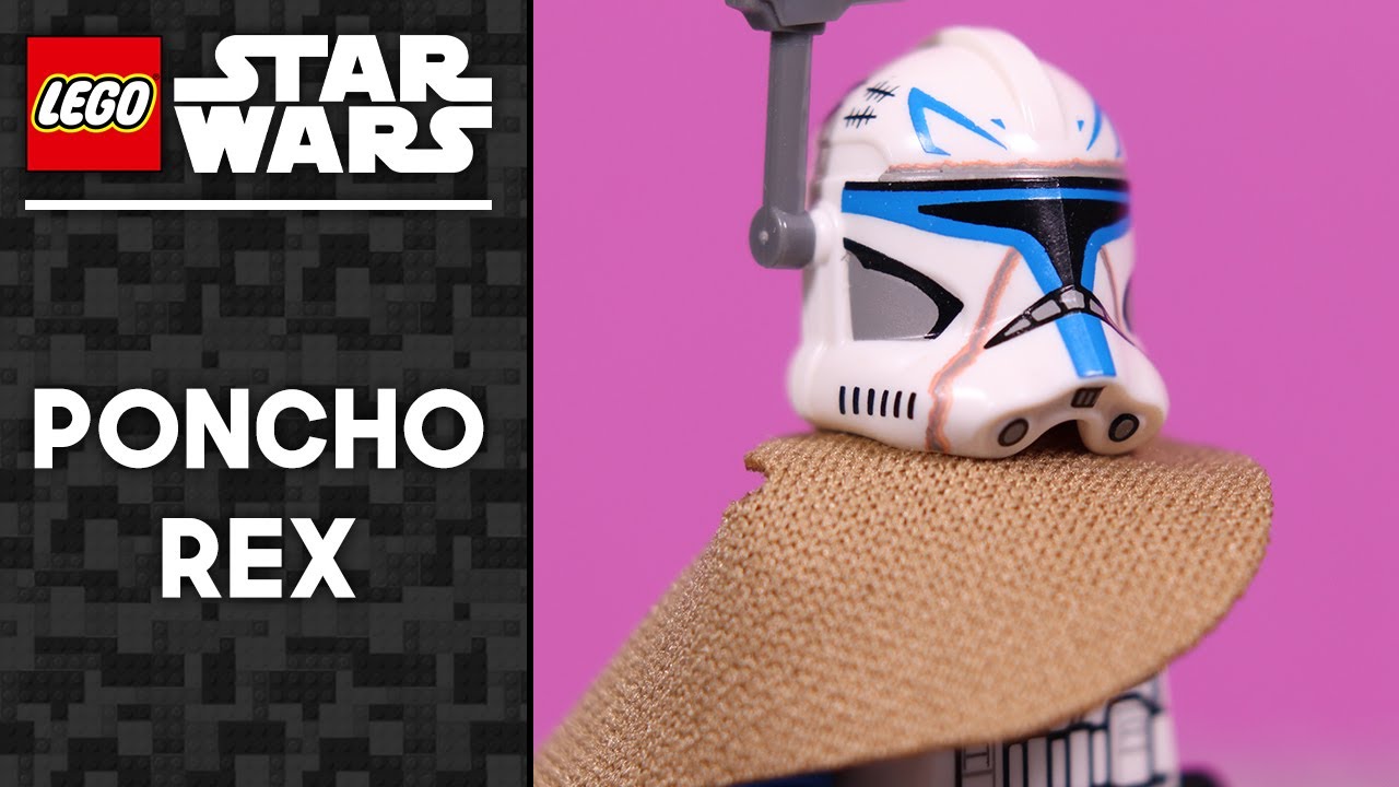 Poncho Captain Rex | LEGO Star Wars Stop Motion - YouTube
