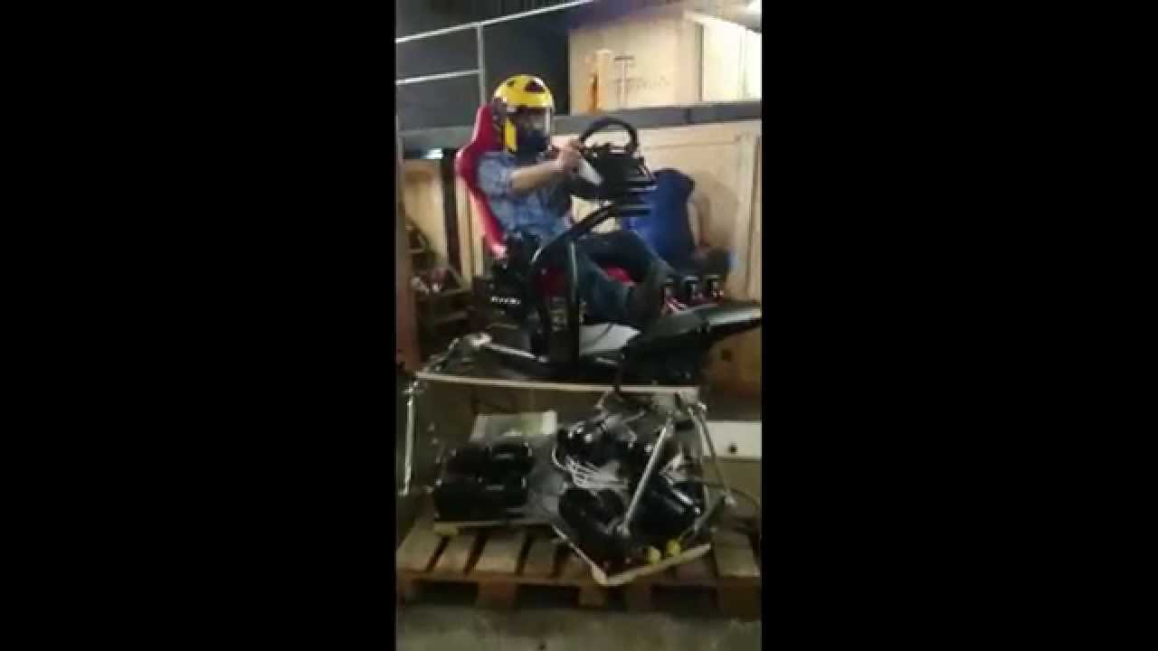 6DOF Motion simulator - YouTube