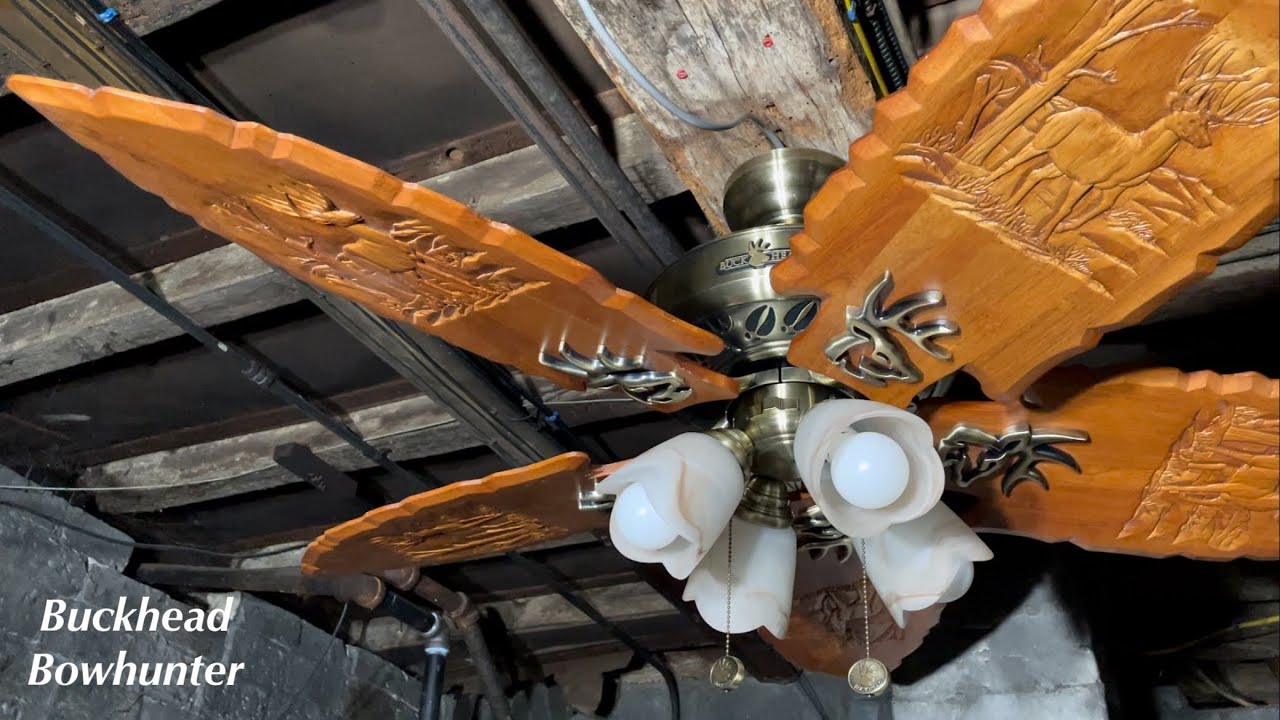 Buckhead Bowhunter Ceiling Fan 54” (iMovie Edition) - YouTube