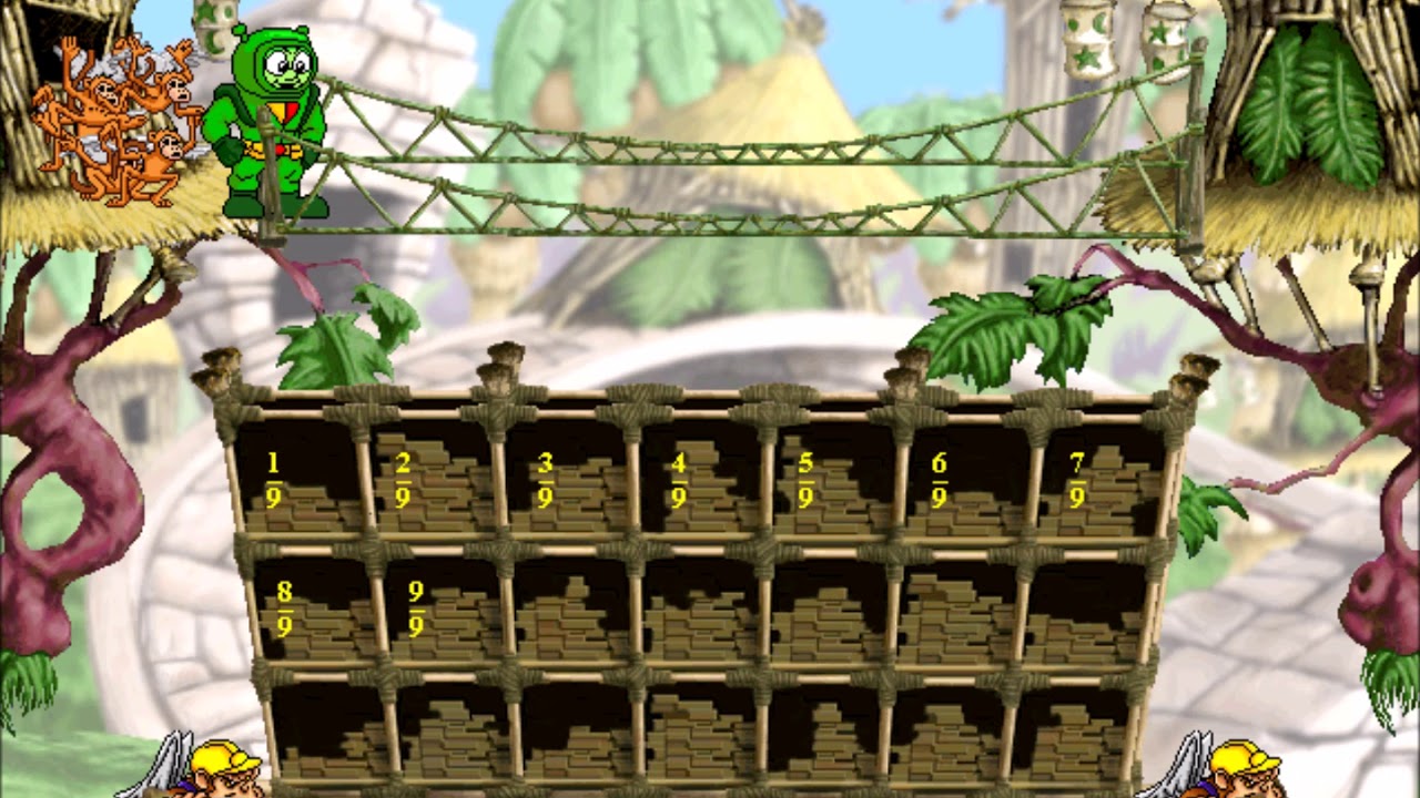 Math Blaster Ages 9-12 Music - Bridge Builder - YouTube