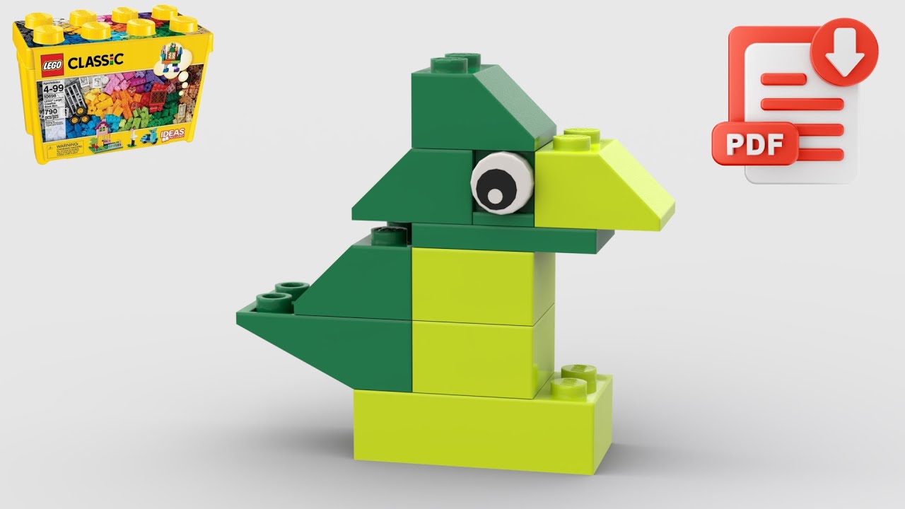 Lego classic 10698 mini bird - YouTube