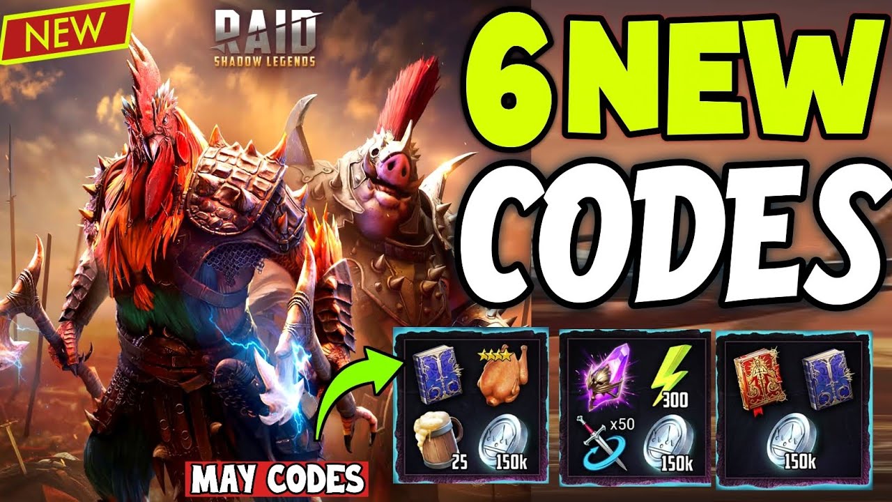 ⚠️ MAY SPECIAL GIFT 🎁 RAID SHADOW LEGENDS PROMO CODES 2025 - RAID ...