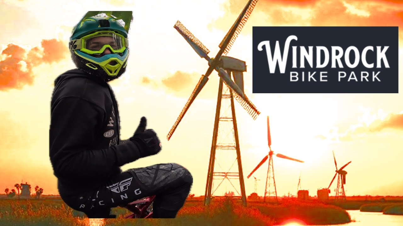 First Ride on Windmill at Windrock After Fresh Leaf Blowing - YouTube