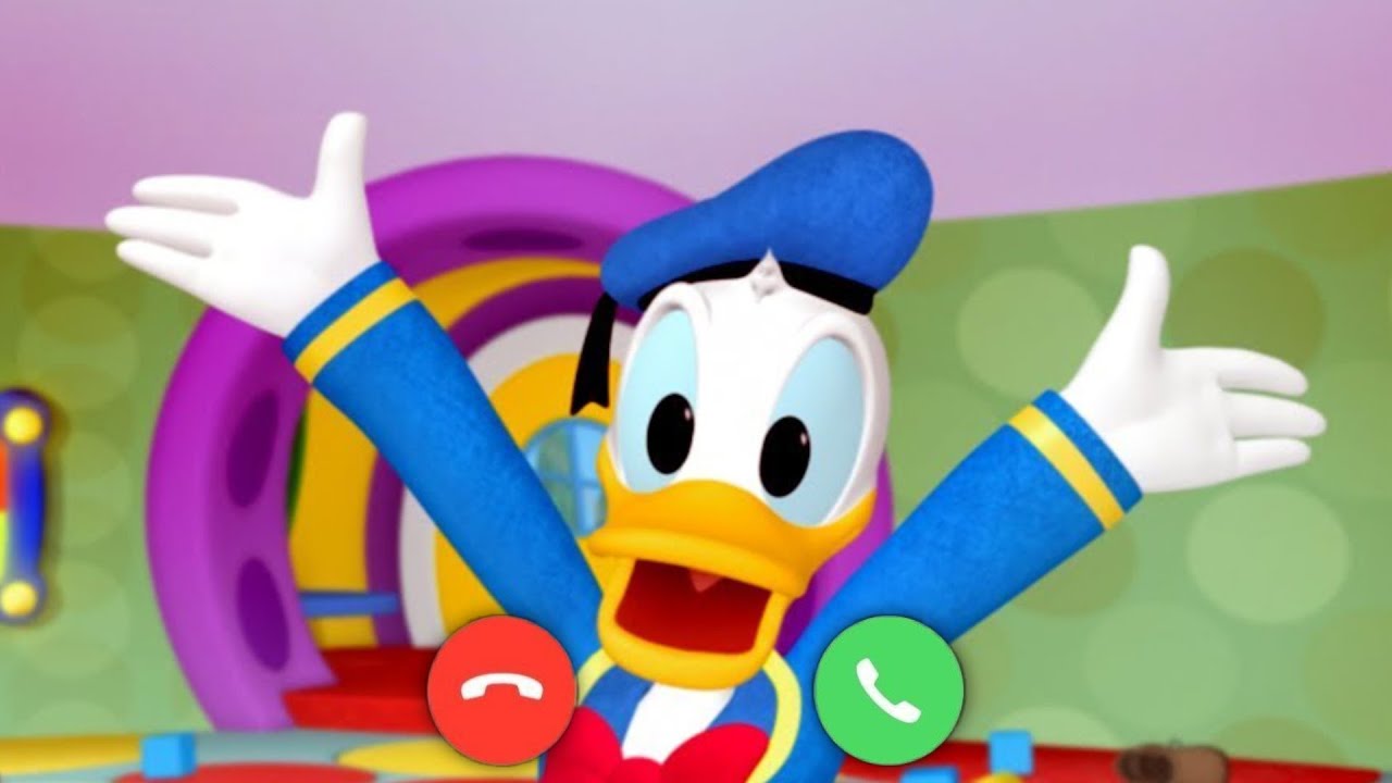 Incoming call from Donald Duck | Mickey Mouse Clubhouse - YouTube