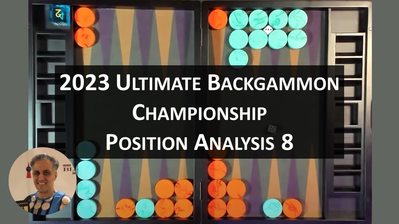 2023 Ultimate Backgammon Championship Position Analysis 8 - YouTube
