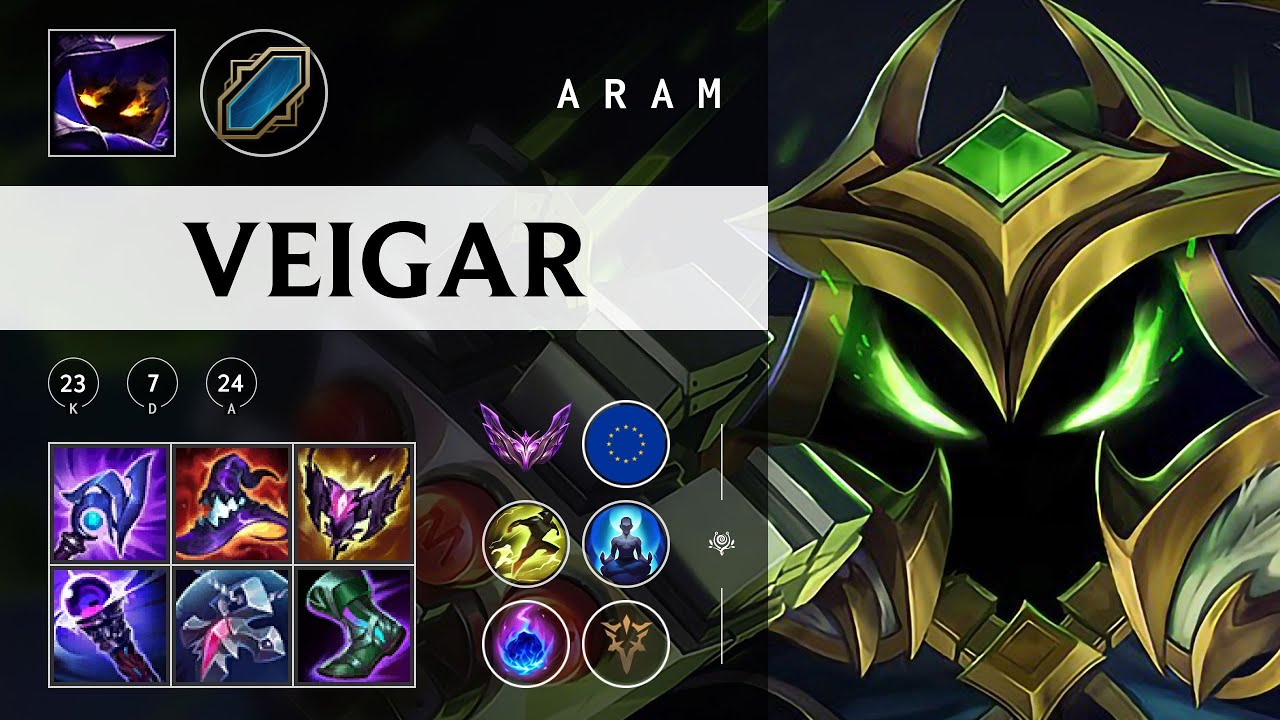 Veigar ARAM - EUW Master Patch 26.02 - YouTube