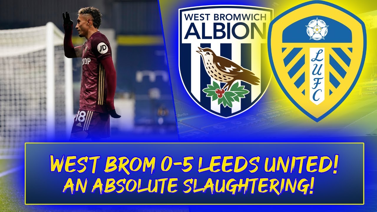 WBA 0-5 LEEDS UNITED | LEEDS *SLAUGHTER* WBA! | CONOR REACTS! - YouTube