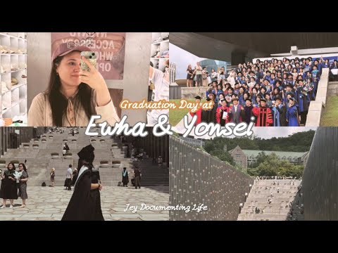 Korean Uni Vlog | Graduation Day at Yonsei & Ewha - YouTube