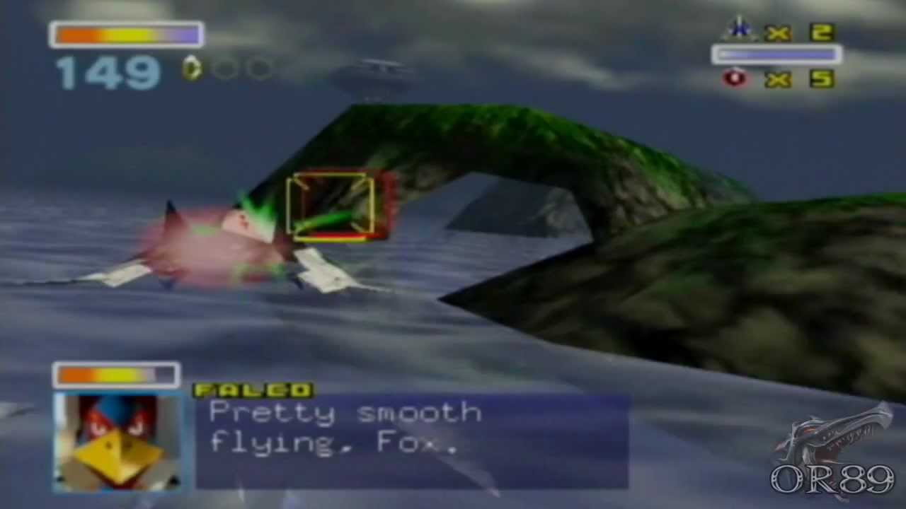 Star Fox 64 (VC) - Playthrough, Corneria (Expert) - YouTube