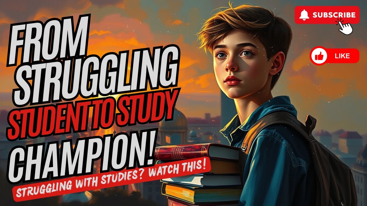 FROM STRUGGLING STUDENT TO STUDY CHAMPION | Study Motivation For ...