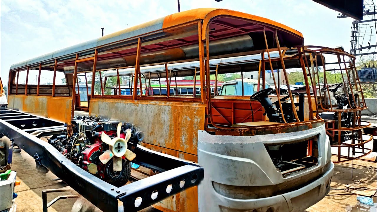 Manufacturing process of Hino Bus Production in Factory | How to Make ...