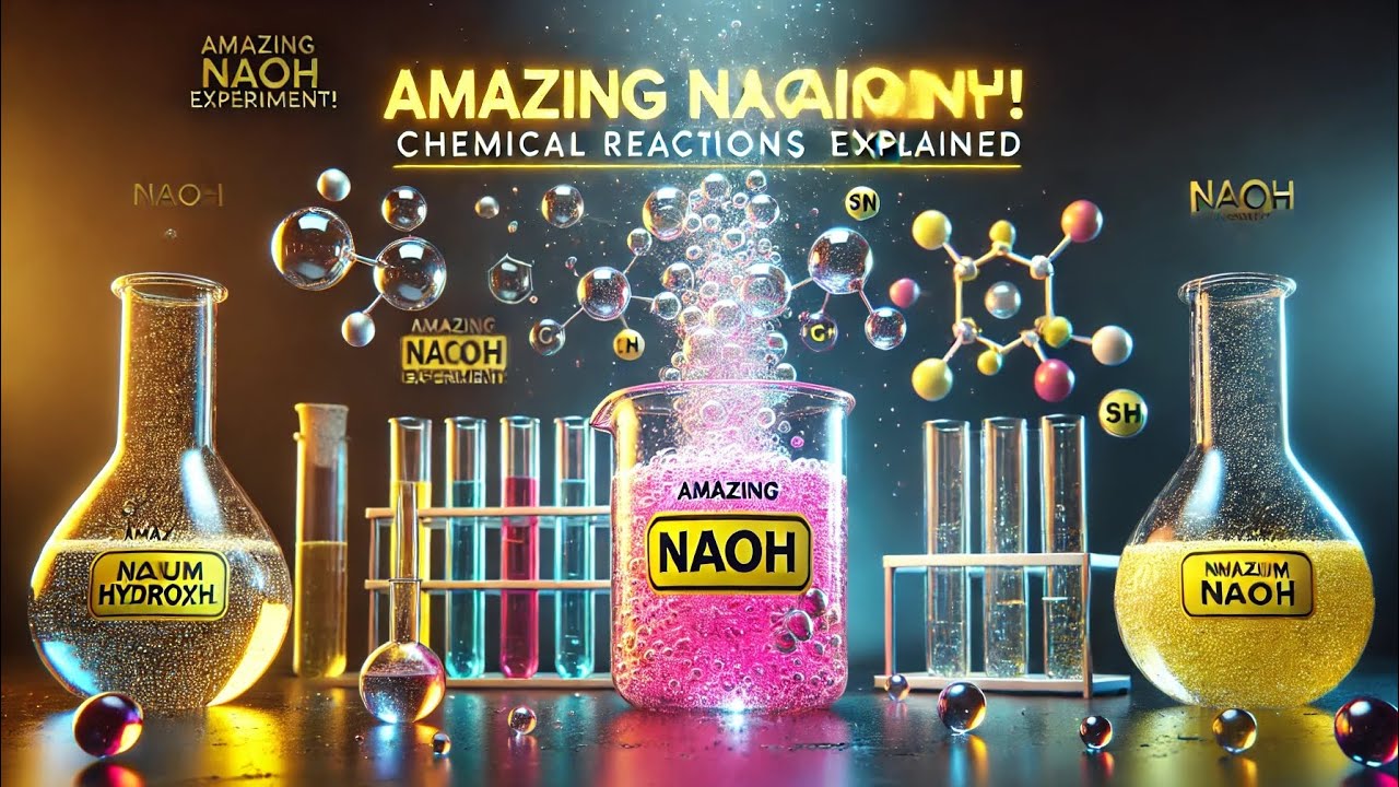 "Exciting Chemistry Experiments with NaOH | Sodium Hydroxide Reactions ...