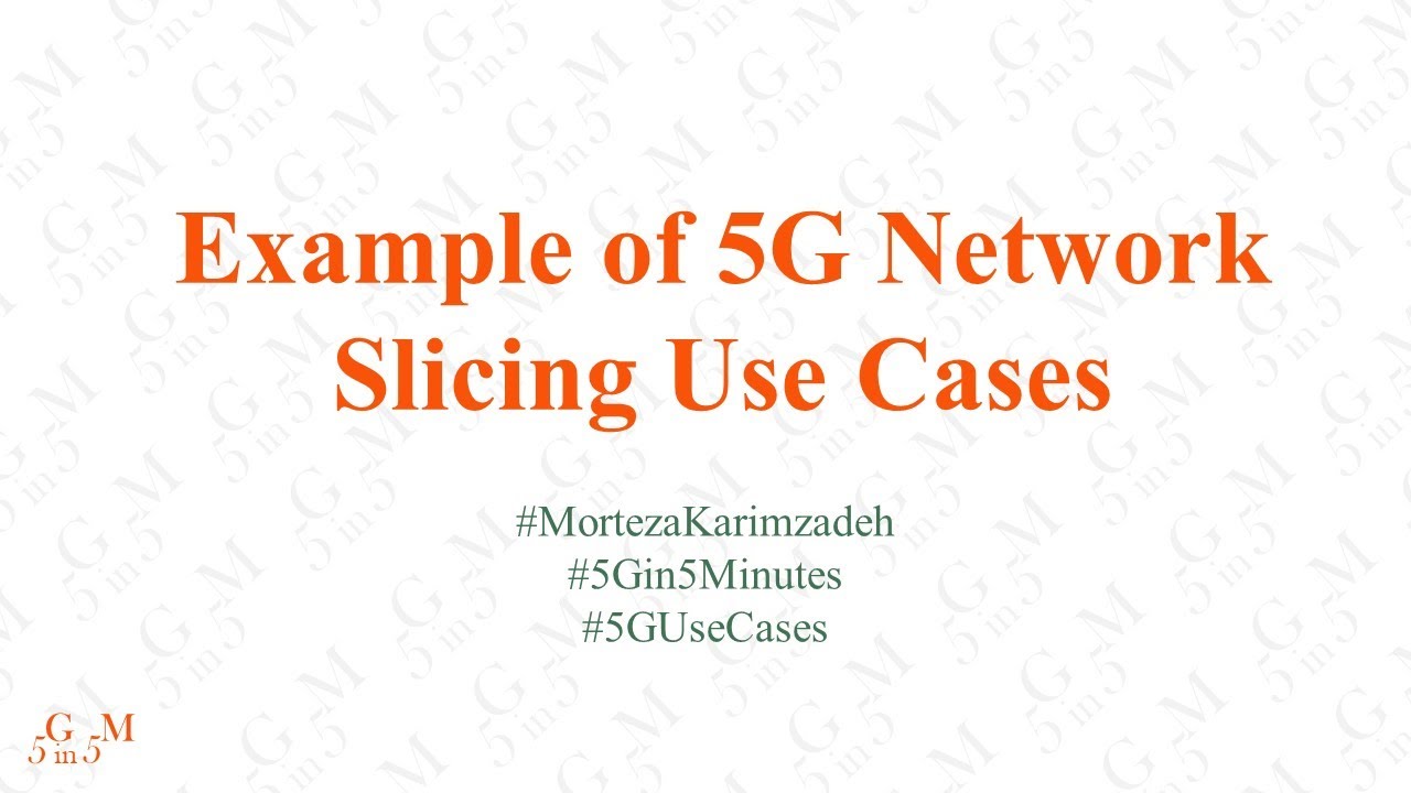 Example of 5G Network Slicing Use Cases - YouTube