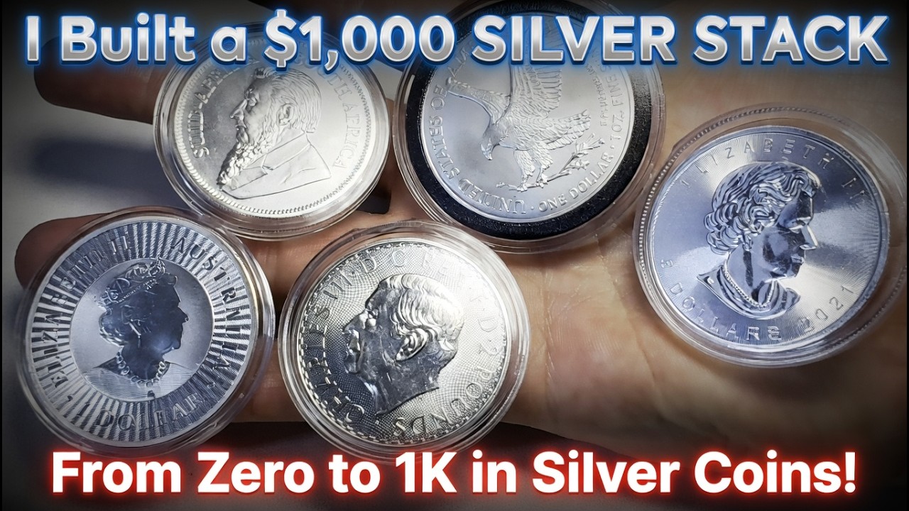 I Built a $1,000 Silver Stack From Scratch — Here's Exactly What I'd ...
