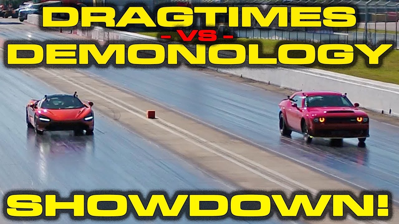 DragTimes vs Demonology Showdown! McLaren 720S vs Dodge Demon Drag ...