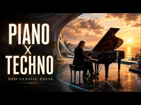 Cinematic Piano Meets Melodic Techno 🌌 | PIANO × TECHNO | 1 Hour+ Journey
