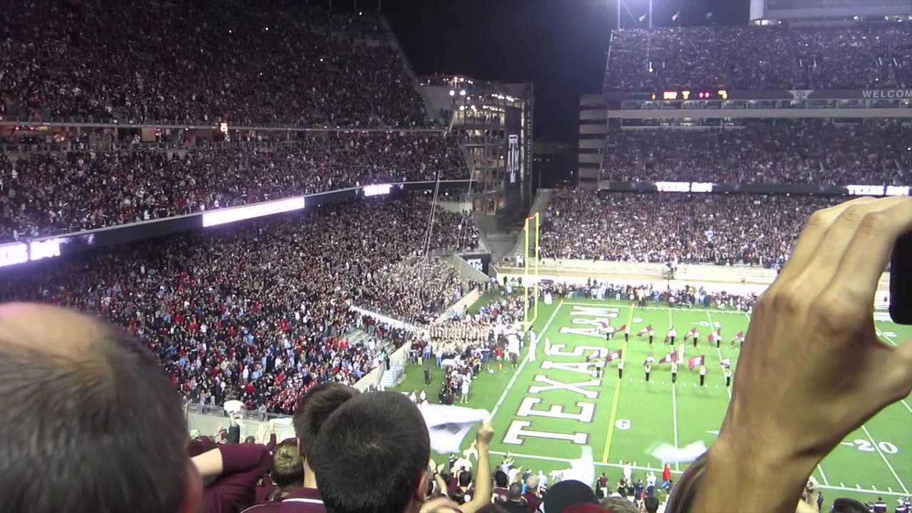 Texas A&M Aggie Football Entrance - YouTube