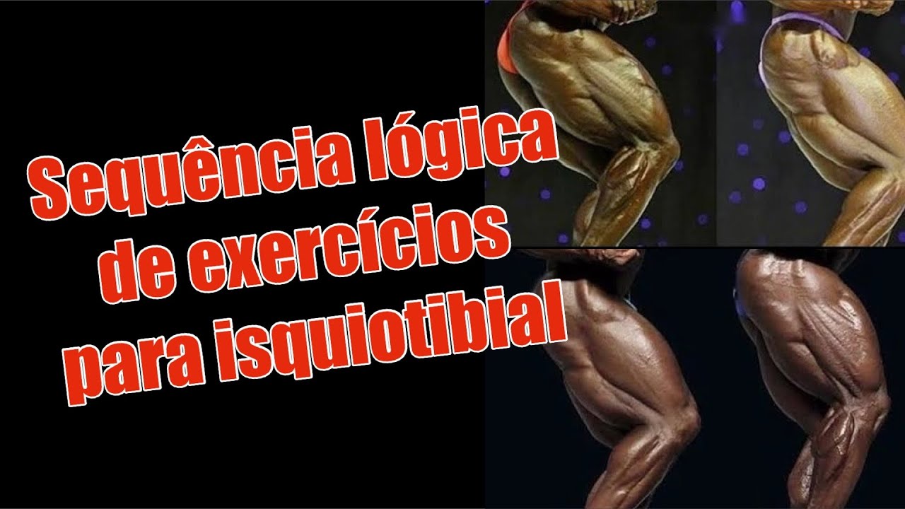 Sequência lógica de exercícios para posterior de perna (isquiotibial ...