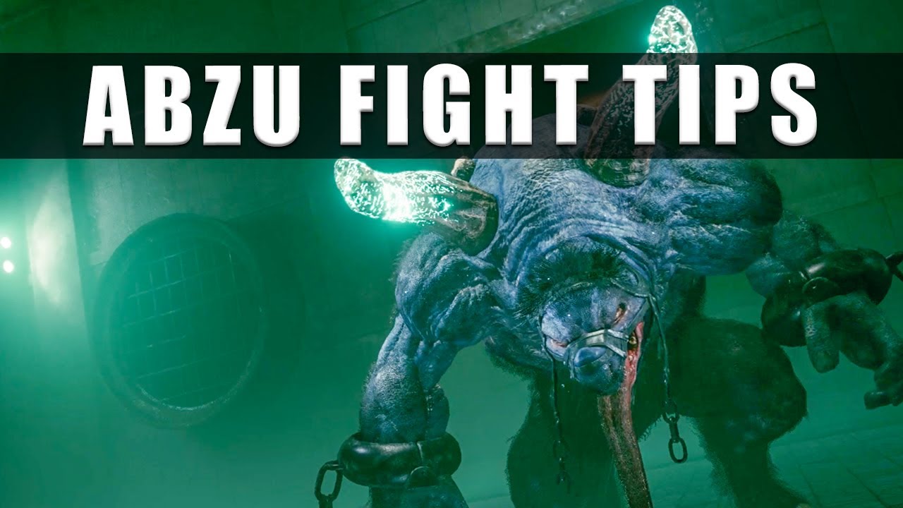 Final Fantasy 7 Remake Abzu boss fight tips - How to beat Abzu - YouTube