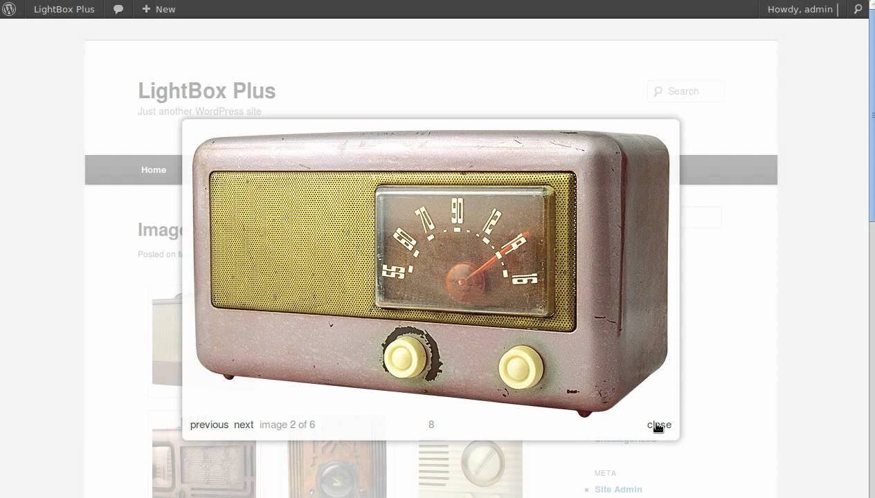 Lightbox Plus WordPress plugin - YouTube