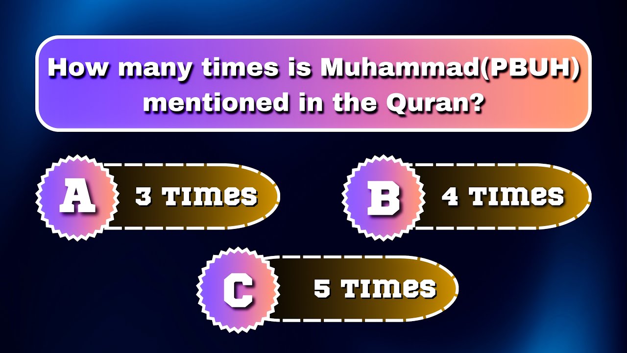 Islamic quiz | Islamic hard quiz | Islamic Quiz Series - YouTube