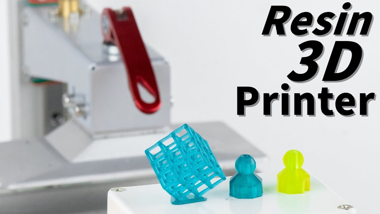 How to Use Your LCD Resin 3D Printer - ZoomMaker 3D SLA Printer Test ...